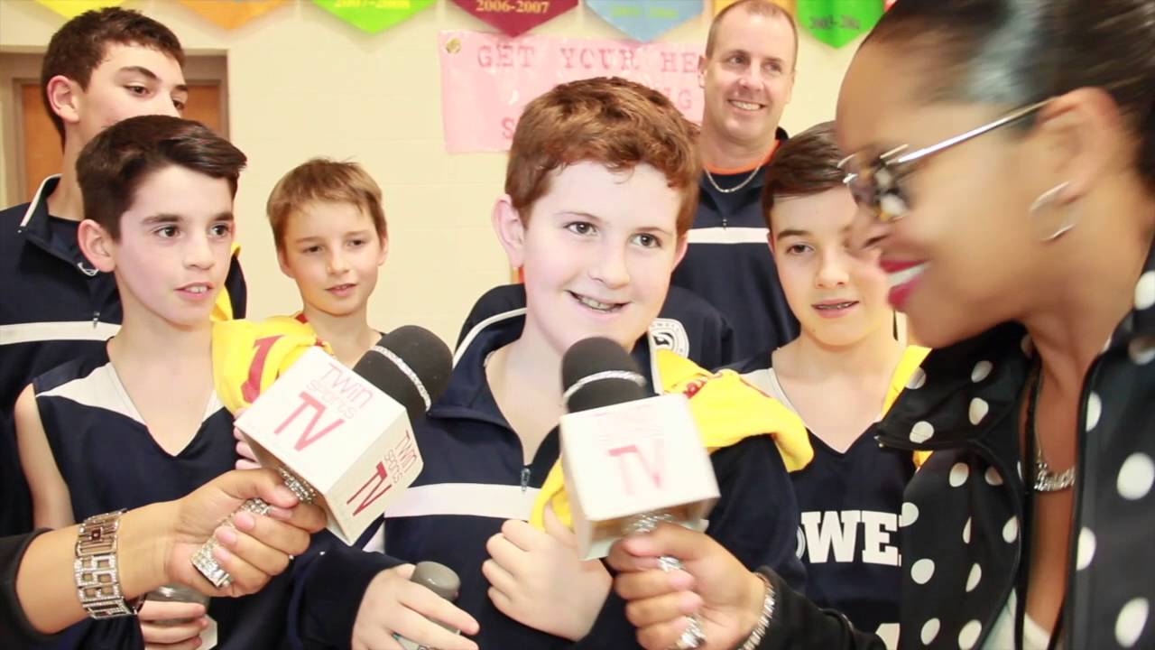 TwinSportsTV: Interview with the Howell Hawks Basketball Team - YouTube