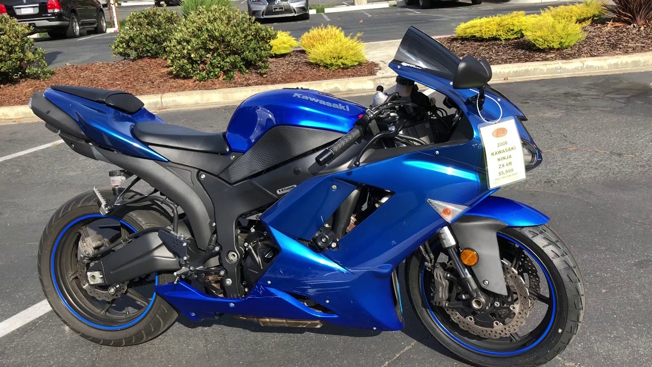 Contra Costa Powersports-Used 2008 Kawasaki ZX6R supersport motorcycle ...