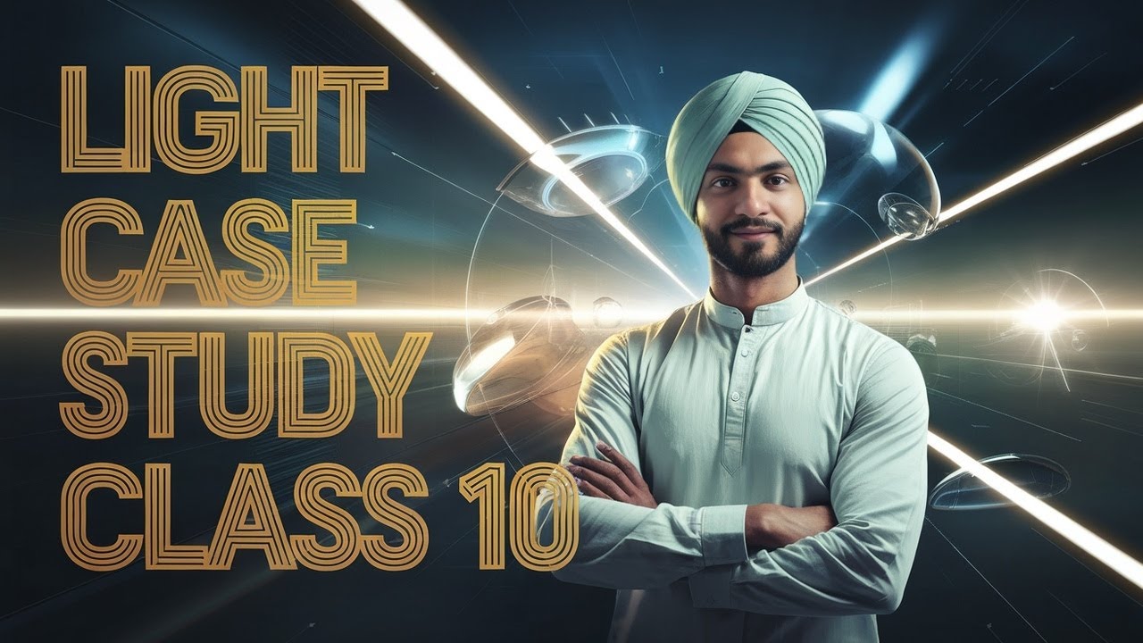 Light Reflection and Refraction : CASE STUDY QUESTIONS | class 10 - YouTube