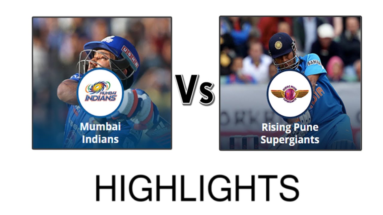 MI vs RPS IPL 2016 Full Match Highlights 2016 | Mumbai Indians vs ...