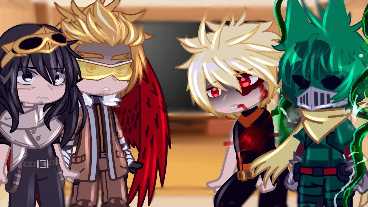 Pro Heroes React To Future || MANGA || MHA || Gacha React - YouTube