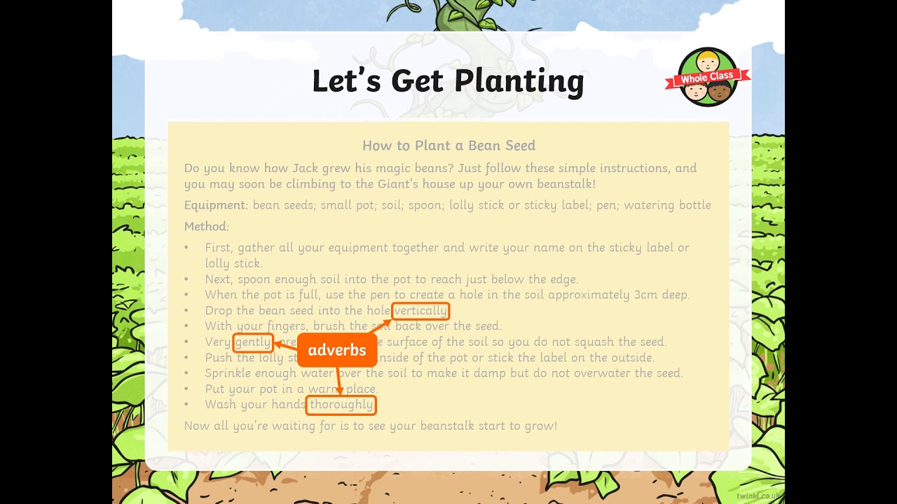IPC Week 3 Lesson 2: How to Plant a Seed - YouTube