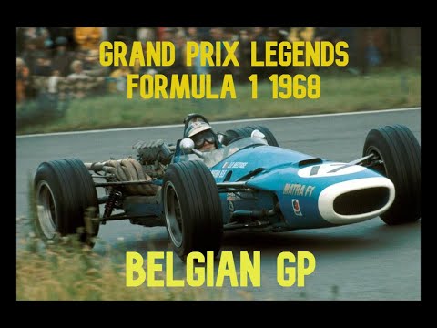 GRAND PRIX LEGENDS - FORMULA 1 1968 Belgian GP (Spa Francorchamps) 🇧🇪 ...
