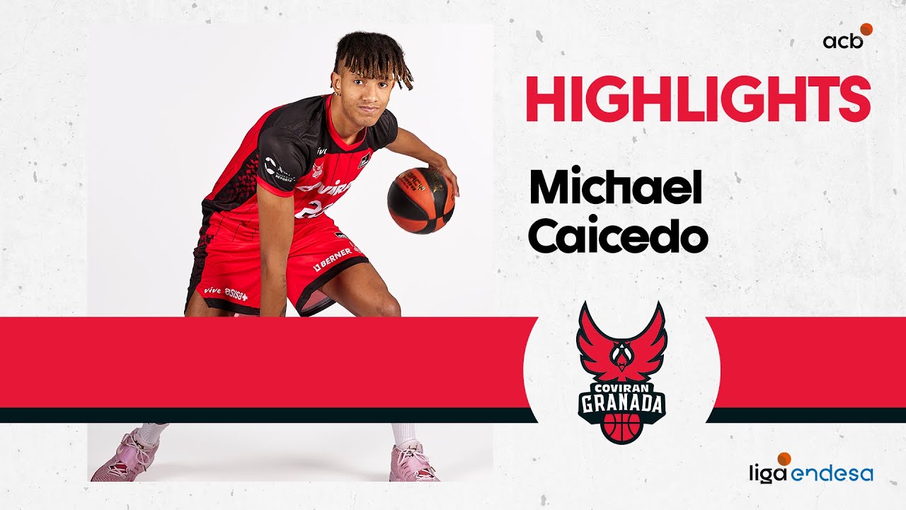 MICHAEL CAICEDO incendia el segundo cuarto | Liga Endesa 2022-23 - YouTube