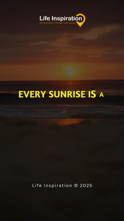 Every sunrise is a new chance to rewrite your story with love # ...