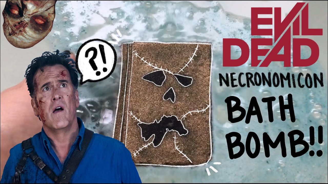 Necronomicon Bath Bomb - The Mad Bombers | Evil Dead Inspired Bath Bomb ...