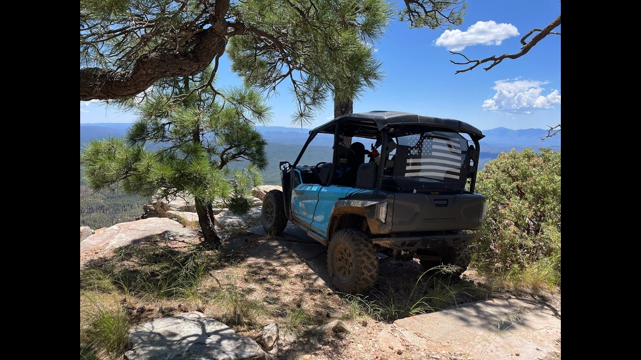 Coconino National Forest Mogollon Rim Ride - YouTube