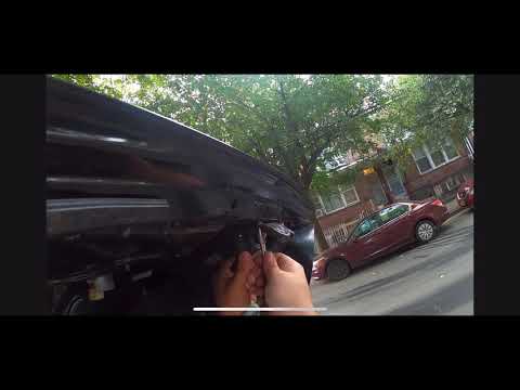 How to replace a trunk latch on a 2004 to 2008 Acura TL - YouTube