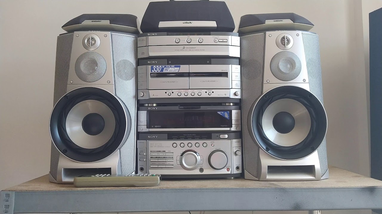 Sony mhc 777 av - YouTube