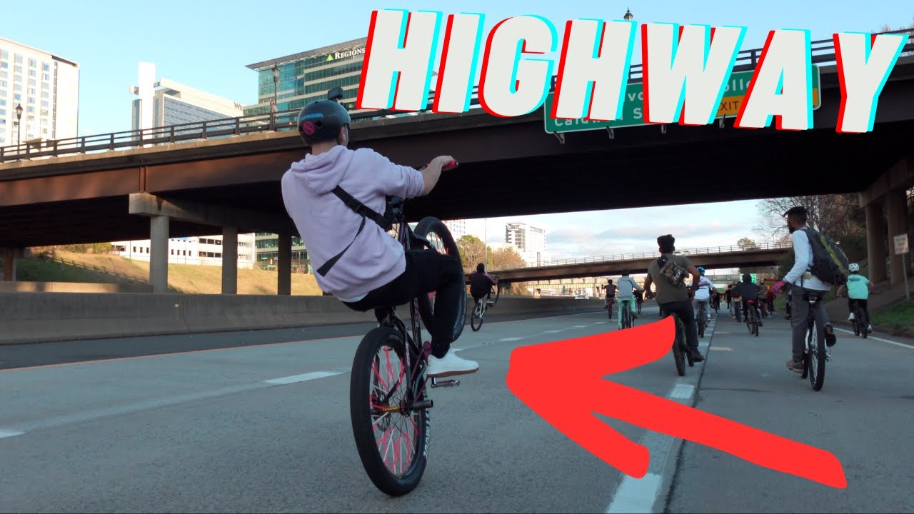 CRAZY CHARLOTTE RIDEOUT GOES ON THE HIGHWAY - YouTube