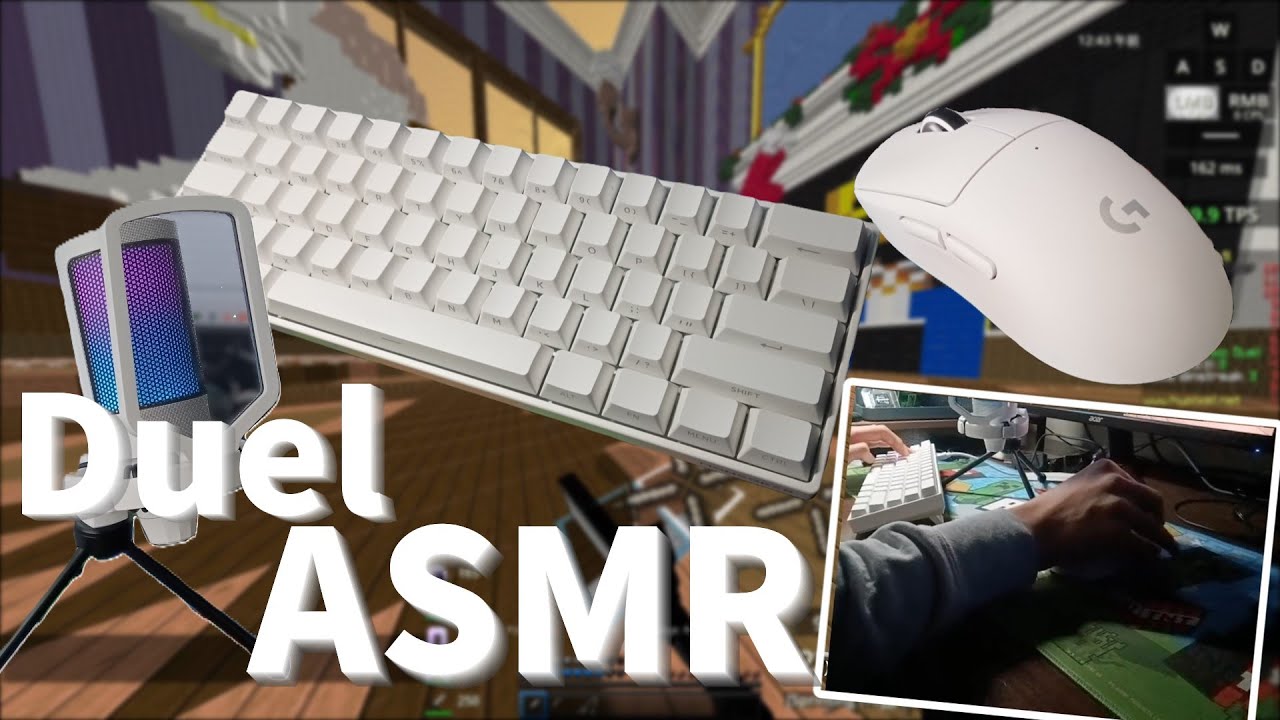 20 Minutes Duel Keyboard & Mouse Sounds | Hypixel Duels - YouTube