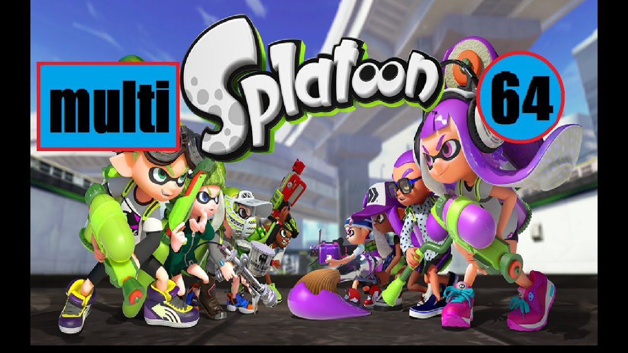 Splatoon multi 64 le N ZAP 83 - YouTube