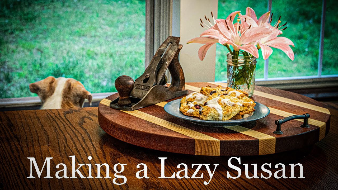 Making a Lazy Susan: A Birthday Gift - YouTube