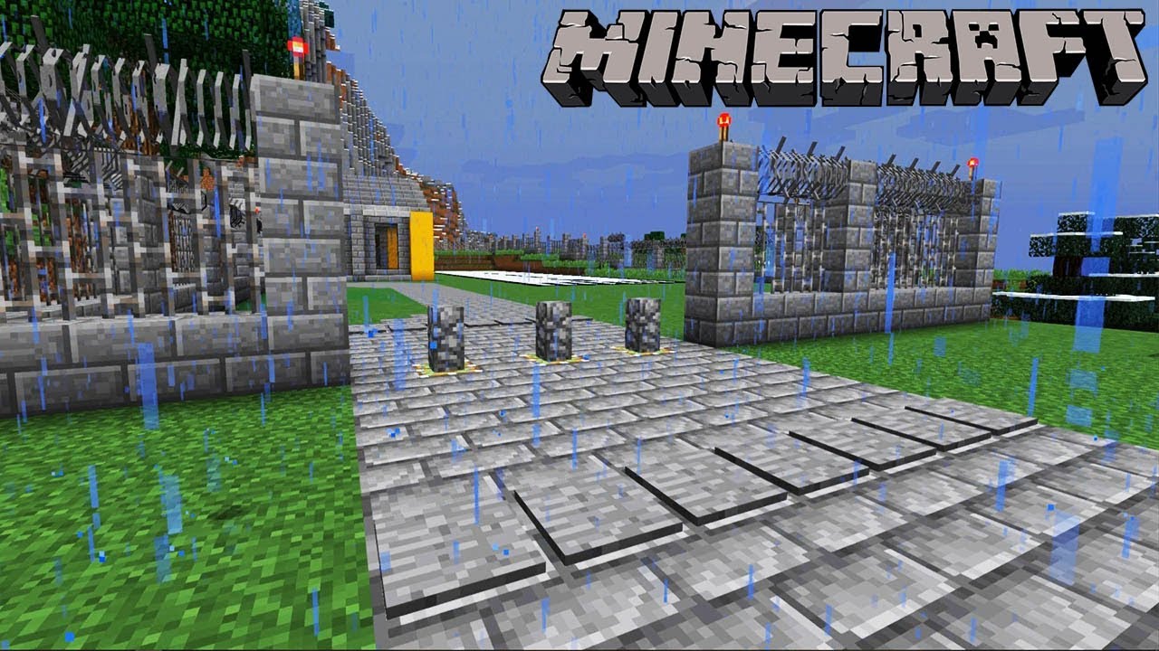 MINECRAFT REALPACK 2 #32 - RECINTO AEROPORTO CON CANCELLO - GAMEPLAY ...