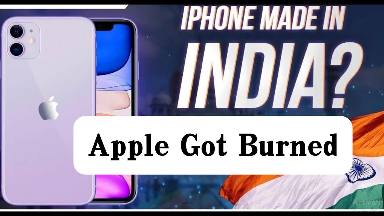 Apple Got Burned After Moving Production from China to India - YouTube
