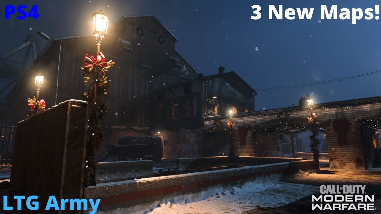 3 New Maps Winter Docks Shipment & Vacant In Call Of Duty Modern ...