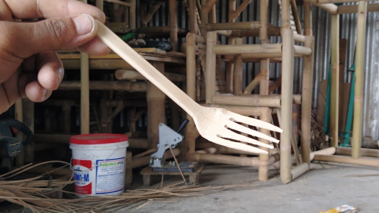 how to make bamboo spoon | how are bamboo spoons made | how to make ...
