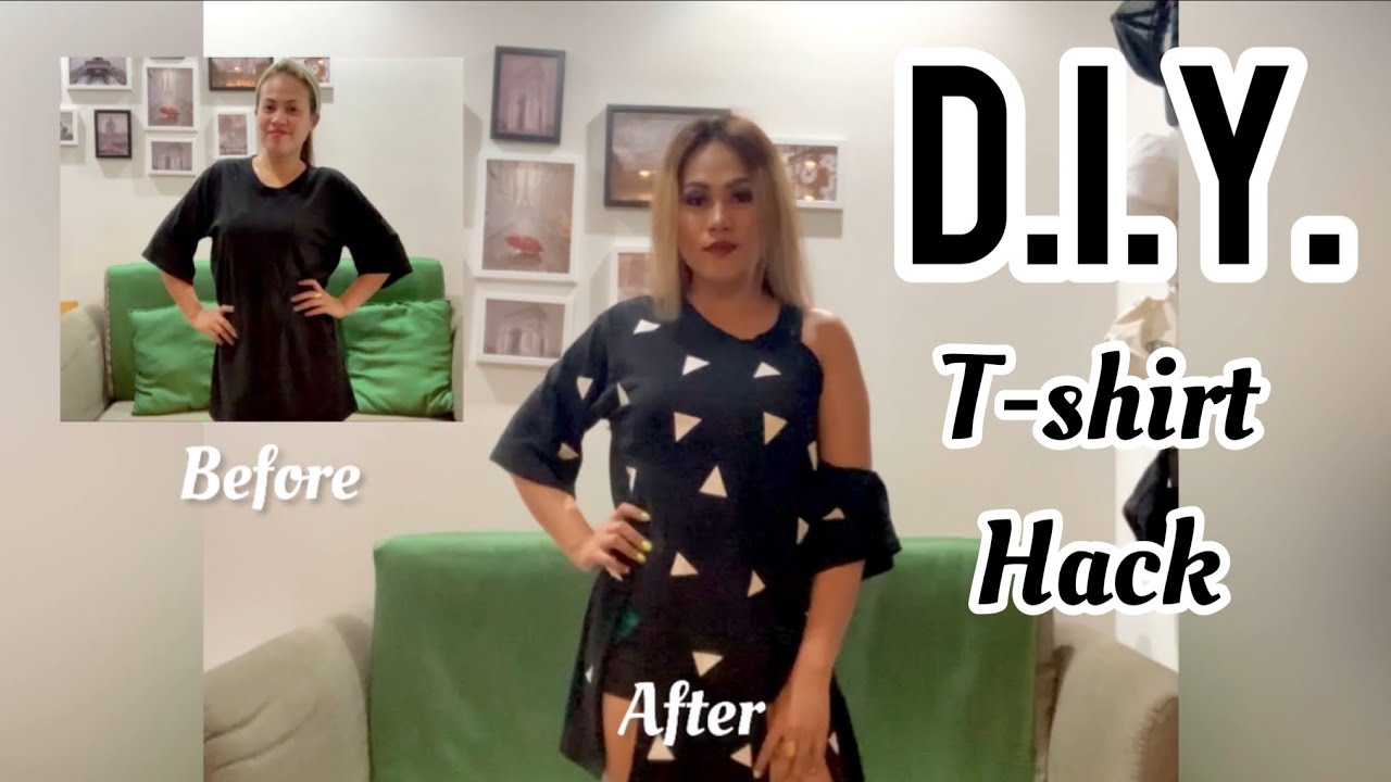 DIY - T-shirt Hack - YouTube