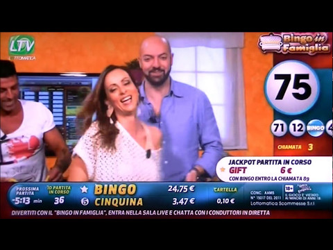 Serena Garitta - Bingo in Famiglia 7.5.2013