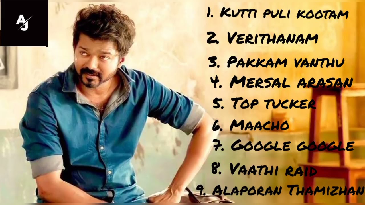 Thalapathy Vijay Playlist Tamil | Thalapathy Vijay Dance Hits ...