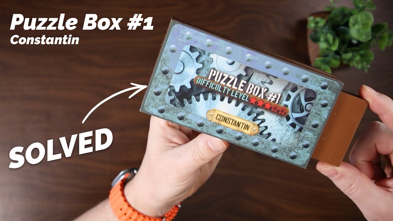 Better than #2 and #3 | the Constantin #1 | Puzzle Box | Hardest of the ...