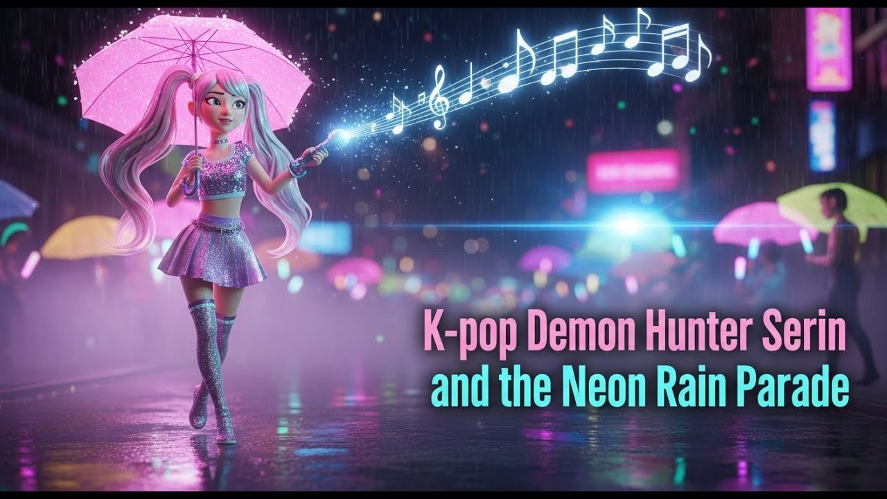 🔴 LIVE K-pop Demon Hunter: Serin and the Neon Rain Parade - YouTube
