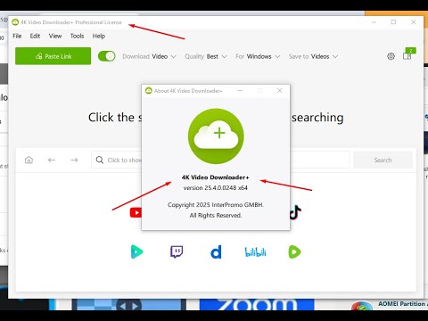4K Video Downloader Plus 25.4 LifeTime Activation