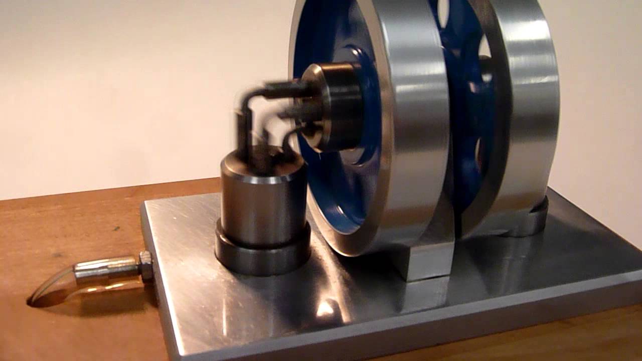 Compound "Elbow" Steam Engine in Action - YouTube