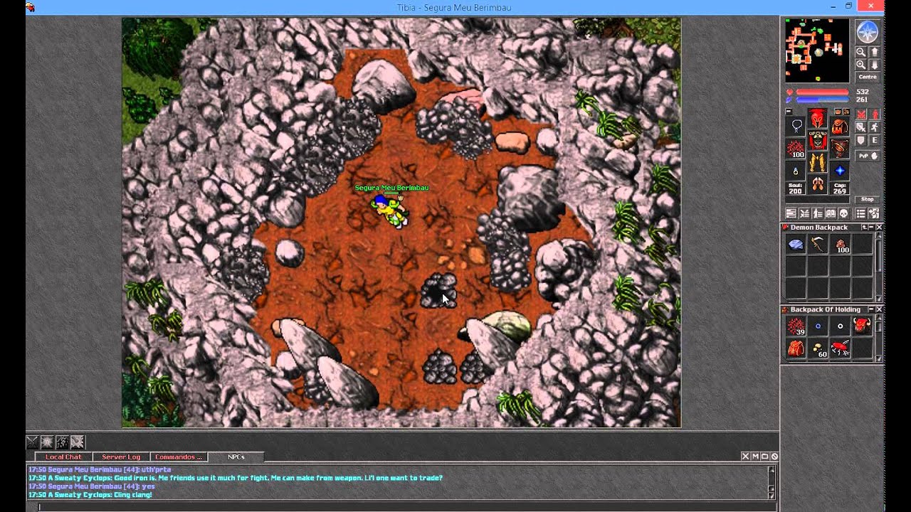 Knight outfit Addon 1 TibiaFuLL - YouTube