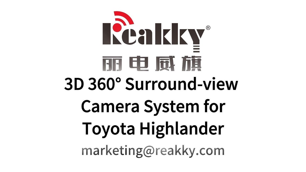 How does the 3D 360° surround-view car camera work on Toyota？ - YouTube