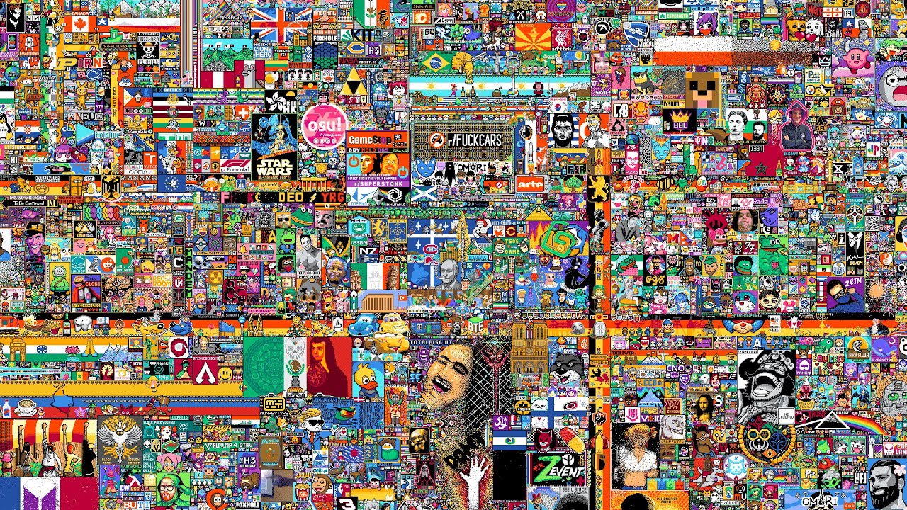 Full r/Place 2022 animation 2K UHD + RAW - YouTube