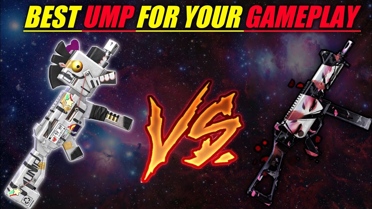 UMP ZEBRA PAPERCUT vs UMP ART OF WAR || Best ump gun skin in free fire ...
