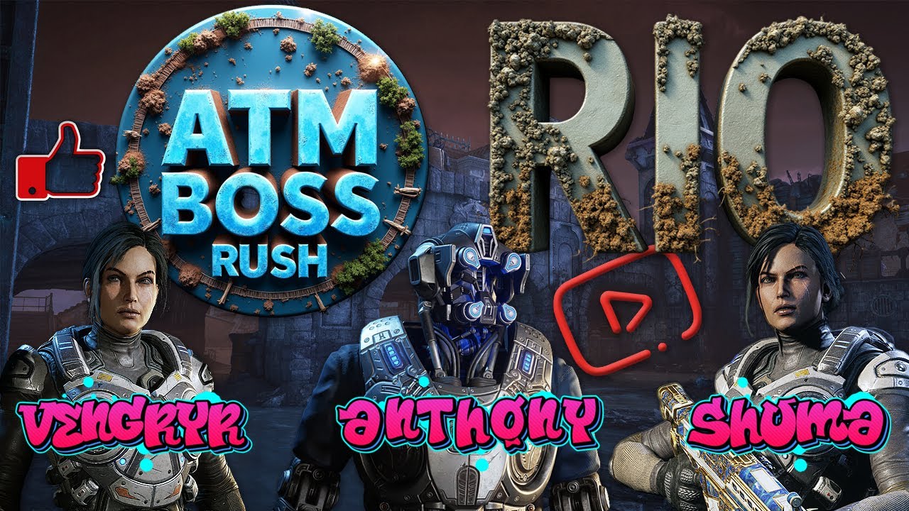 Gears 5 ATM Ataque de Jefe Rio - YouTube