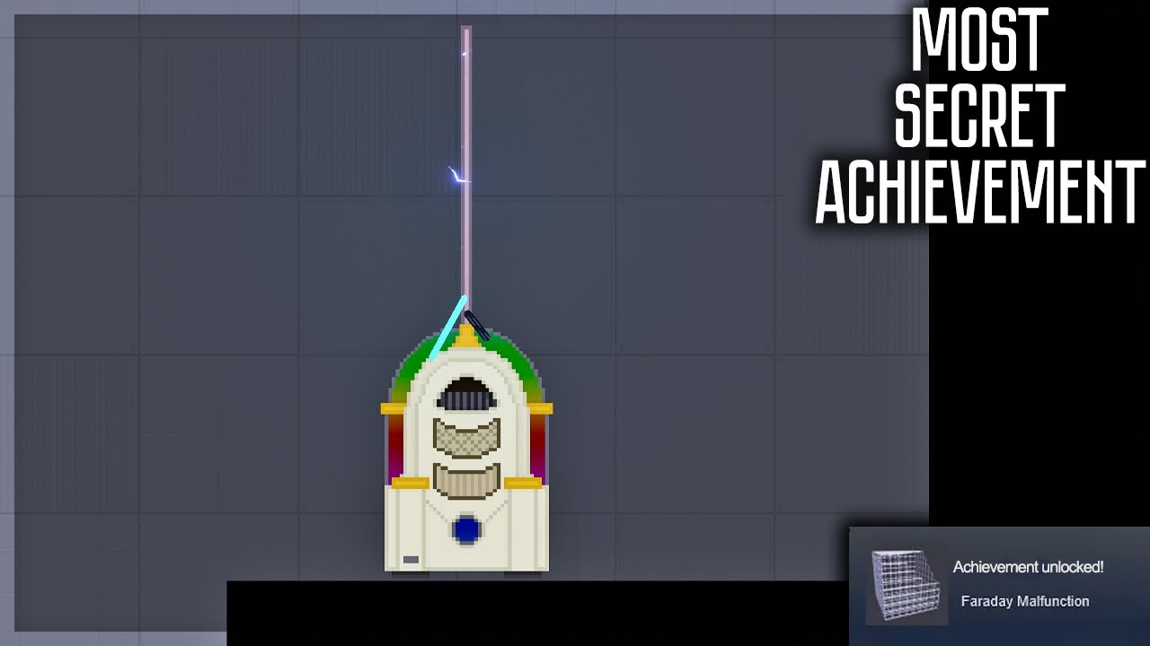 How To Get The Most Secret Achievement In People Playground - YouTube