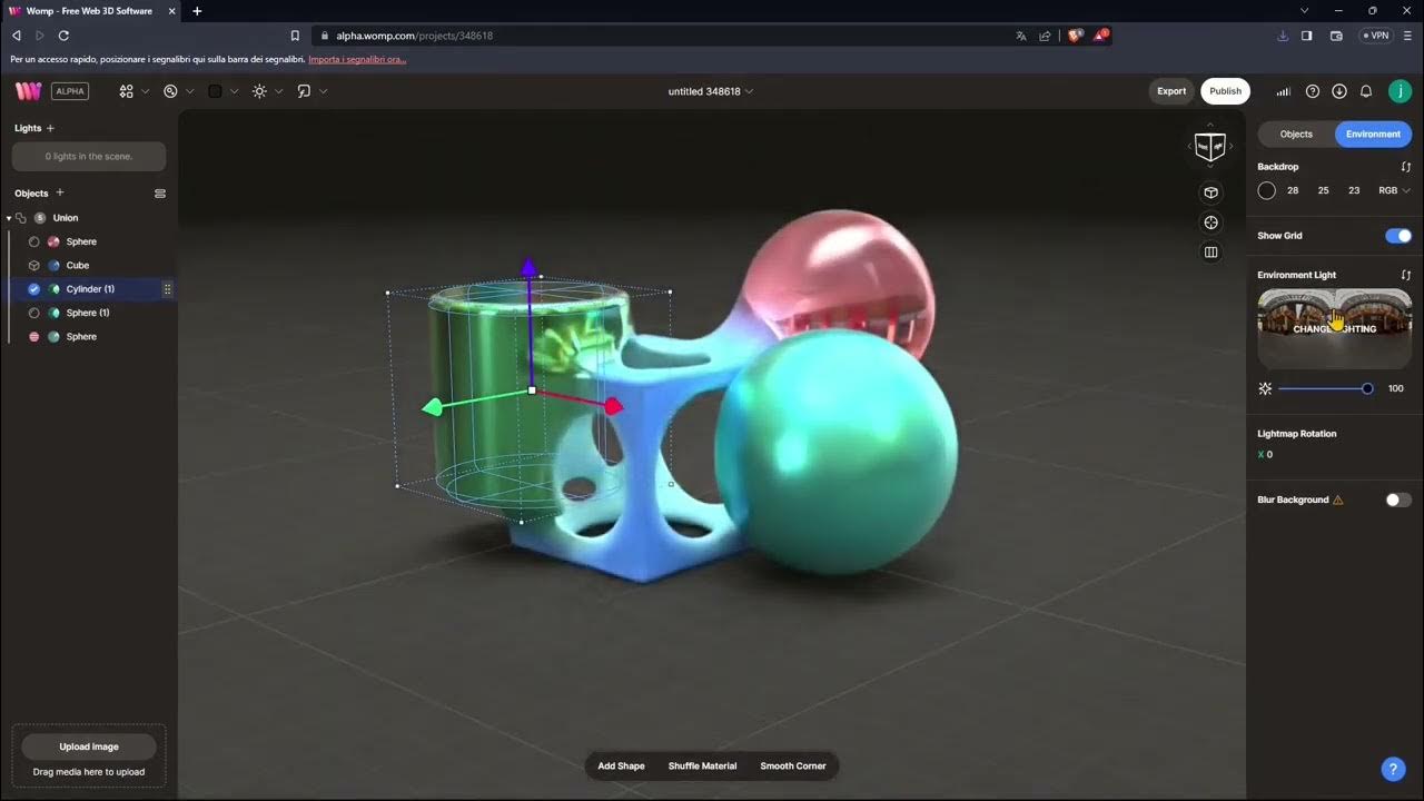 Videoguide - Create 3d Easy, Fast, Free with Womp 3D Website, No Download Nor Install, Quick ...
