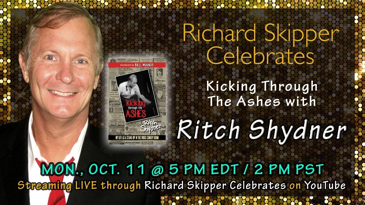 Richard Skipper Celebrates KICKING THROUGH THE ASHES with Ritch Shydner ...