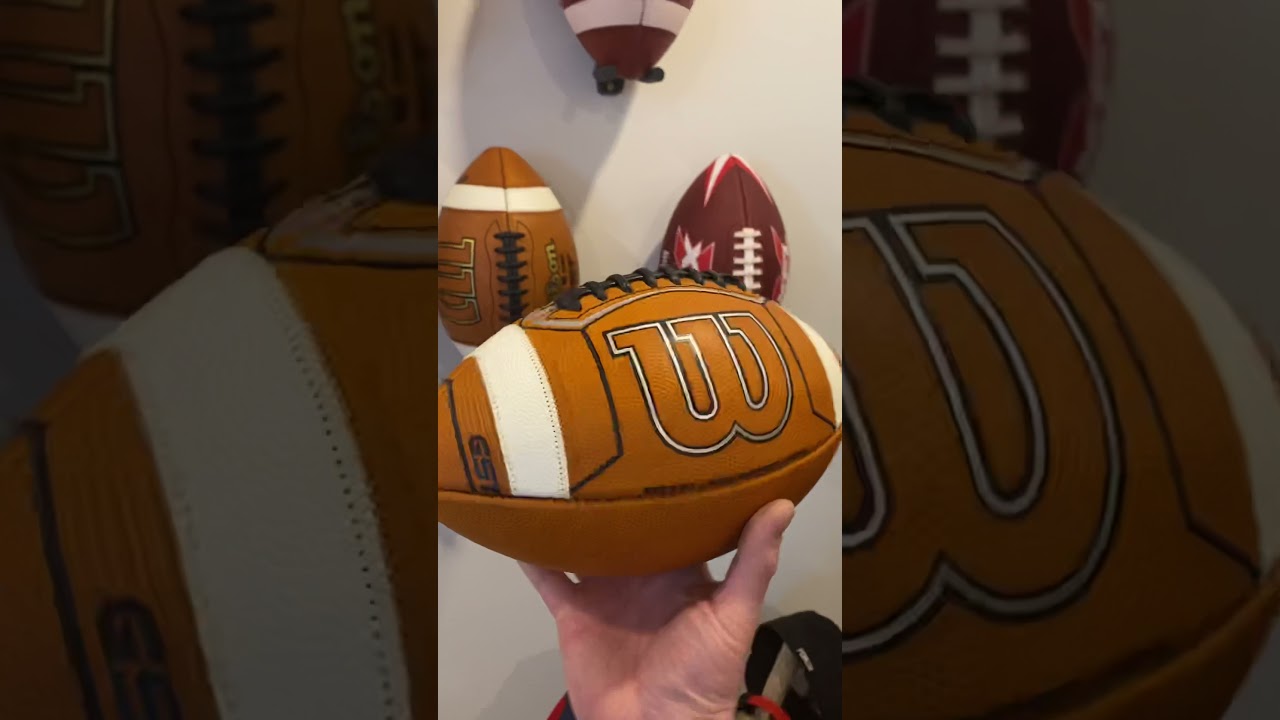 Wilson GST Prime Football Review - YouTube