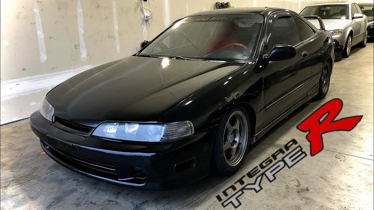 Integra type R front end conversion! - YouTube