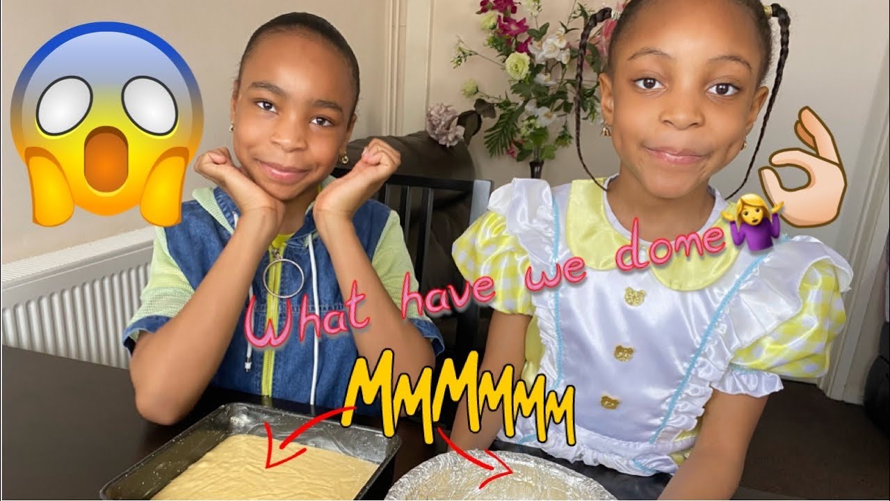 Goldilocks BAKING a Vanilla Cake wearing her costume #Kidstalkshow# ...