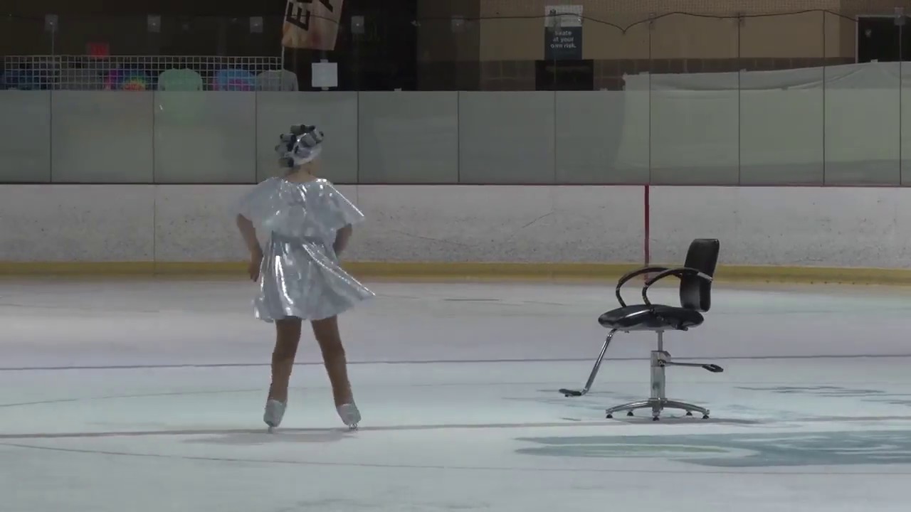 Reagan Watson skating to "Beauty School Dropout" - YouTube