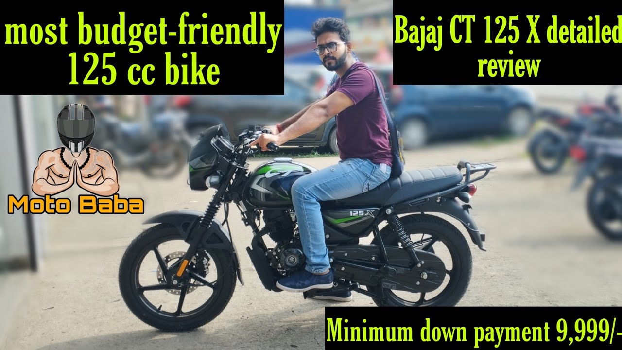 All New Bajaj CT 125 X Detailed Review | On Road Price | Features ...