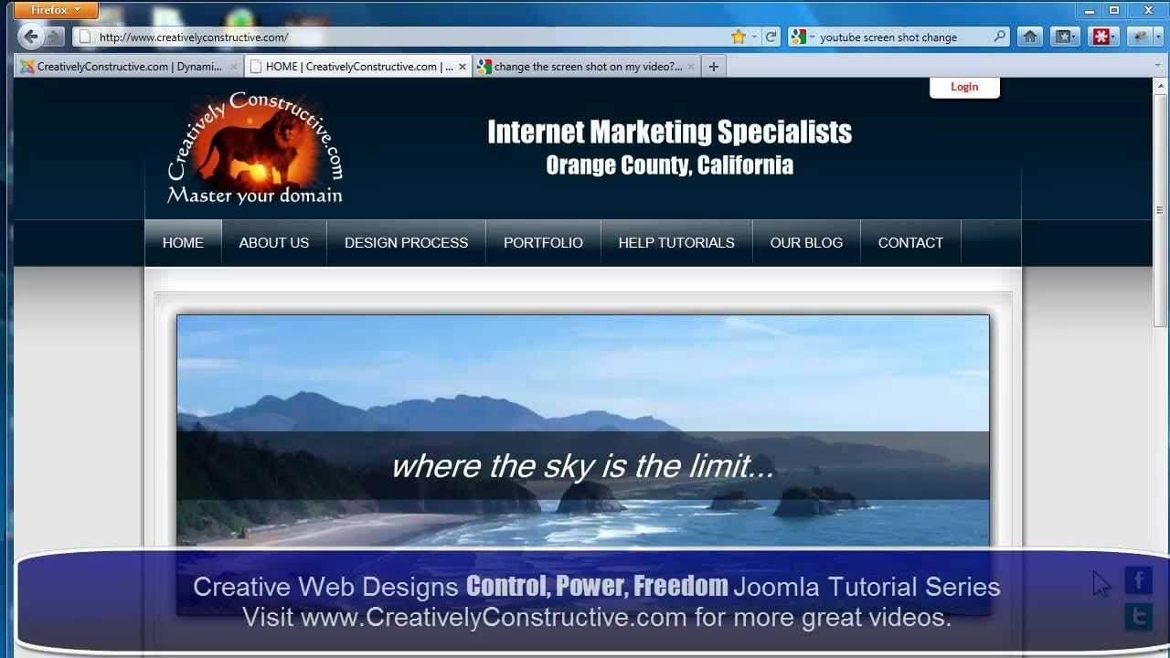 How to Edit Colors on your Joomla! Rockettheme Template - YouTube