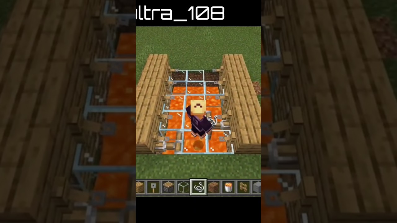 Lawa bridge in Minecraft #minecraft #gamerultra108 #gamerultra108 - YouTube