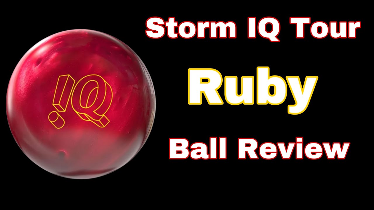 Storm IQ Tour Ruby Ball Review - YouTube