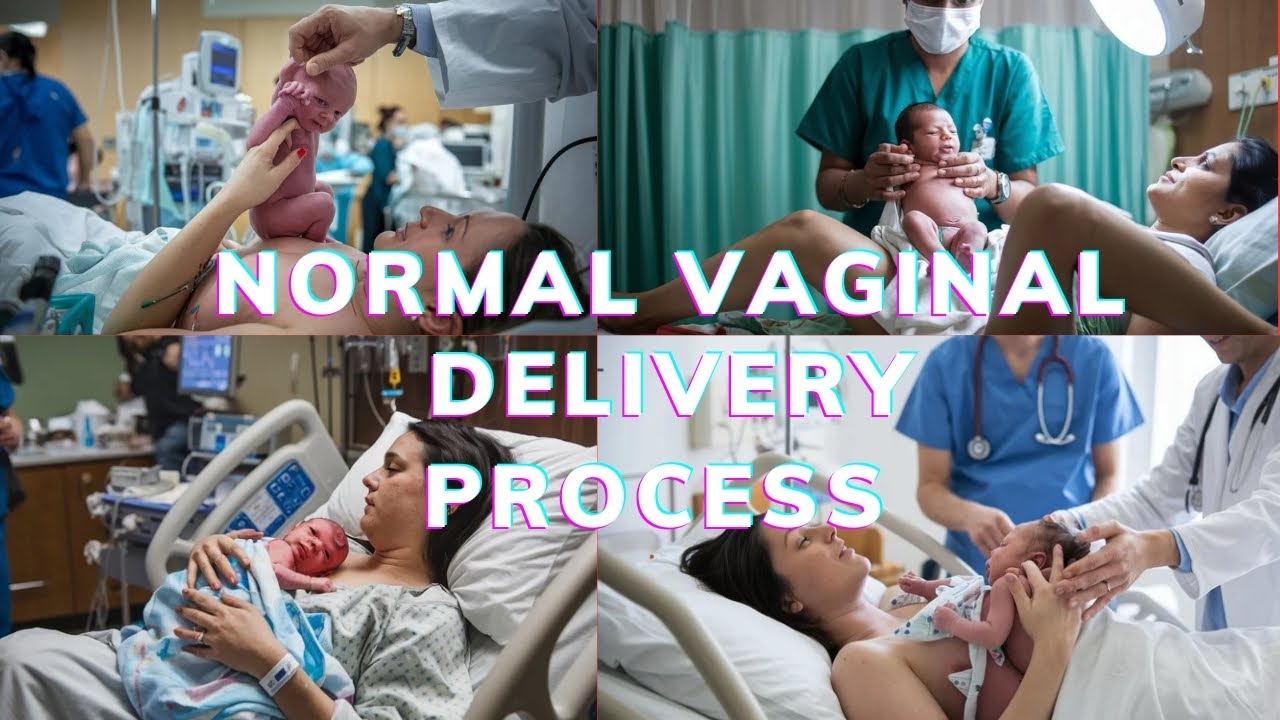 #A normal vaginal delivery process..#नॉर्मल डिलीवरी की जानकारी हिंदी ...