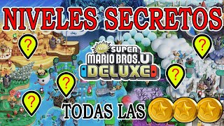 NIVELES SECRETOS New Super Mario Bros U Deluxe todas la... | Doovi