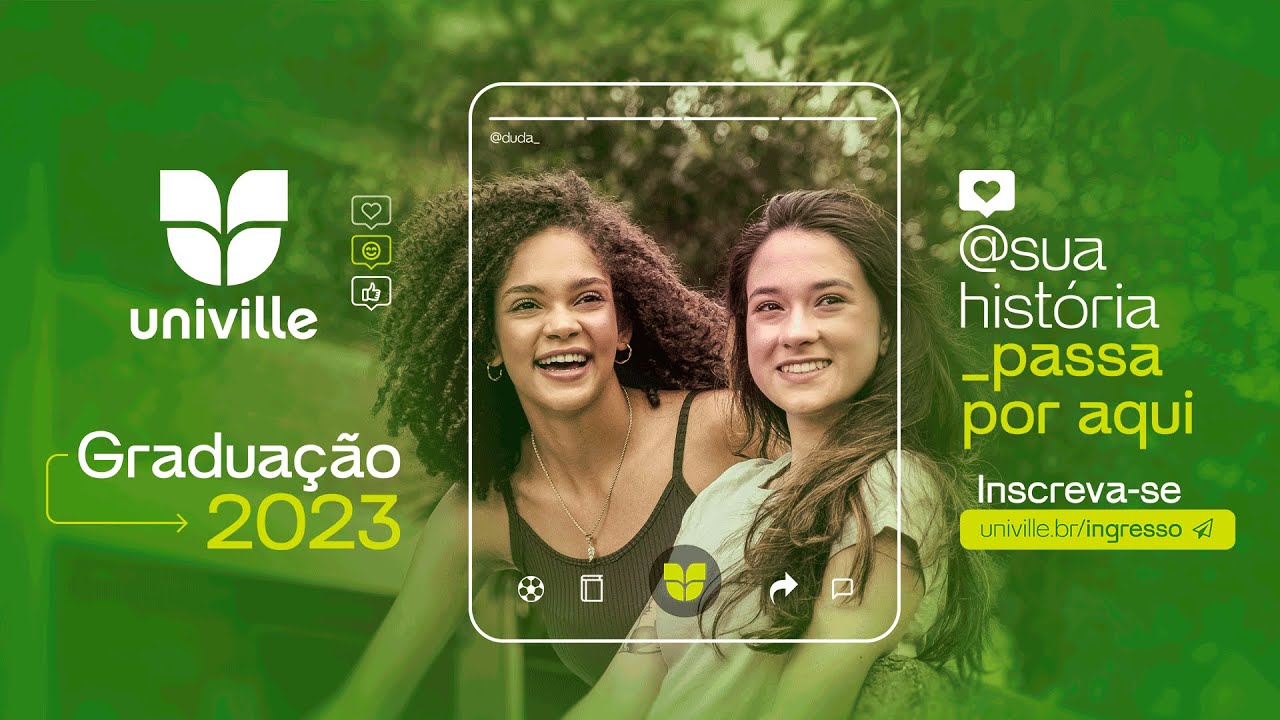 Campanha: Univille @sua história_passa por aqui - VT01 e VT 02. - YouTube