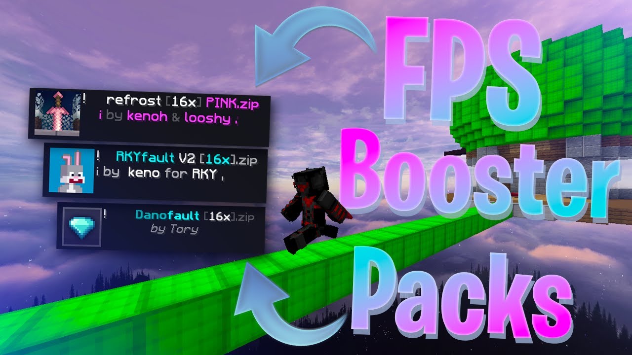 Top 3 best fps booster 1.8.9 texture packs - YouTube