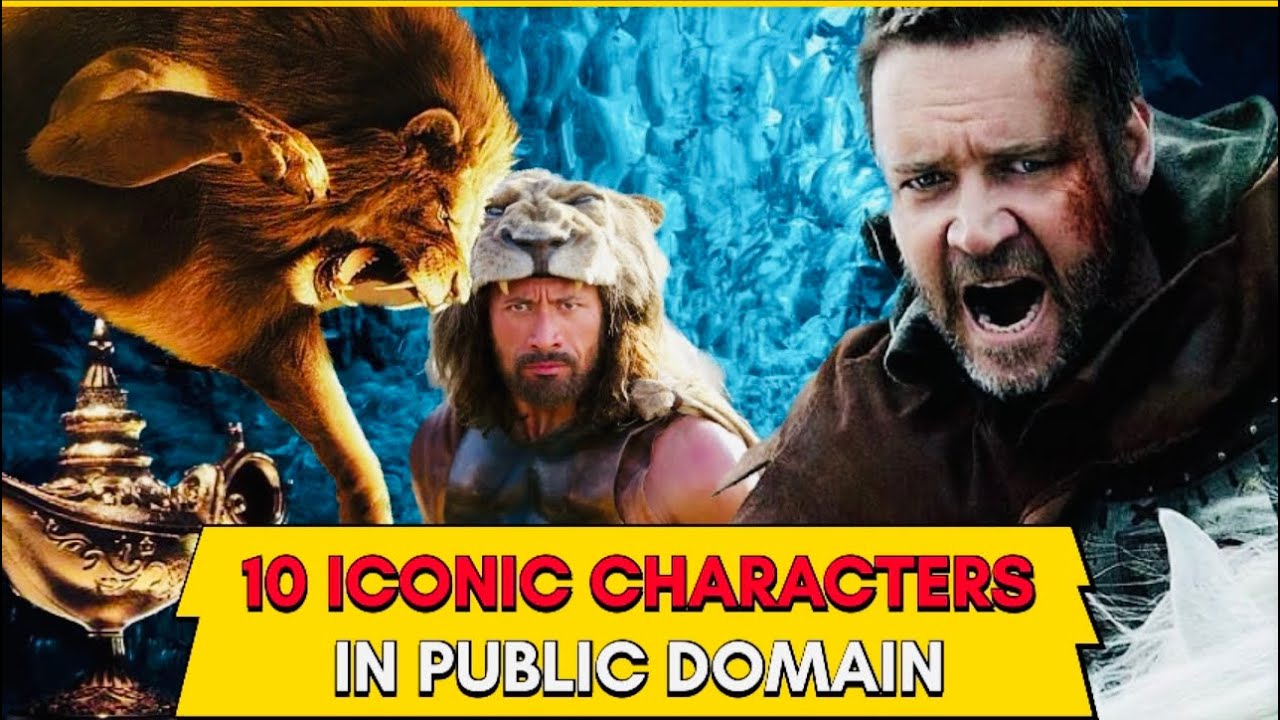 10 Iconic characters in public domain | Russell Crowe | Dwayne | Disney ...