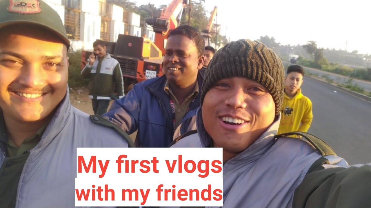 My first vlogs with my friends - YouTube